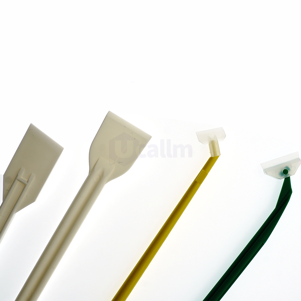 Cell Scraper, 30 cm, Yellow, Vertical Placement of Blade and Handle ...