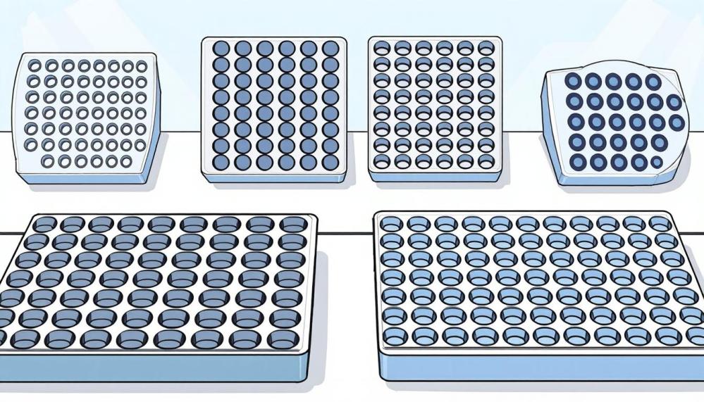 Calculating Area of 96 Well Plate for Lab Research