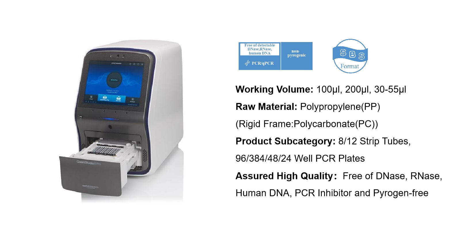 ABI QuantStudio™ 6 PRO Real-Time PCR System Adaptive Consumables Select ...