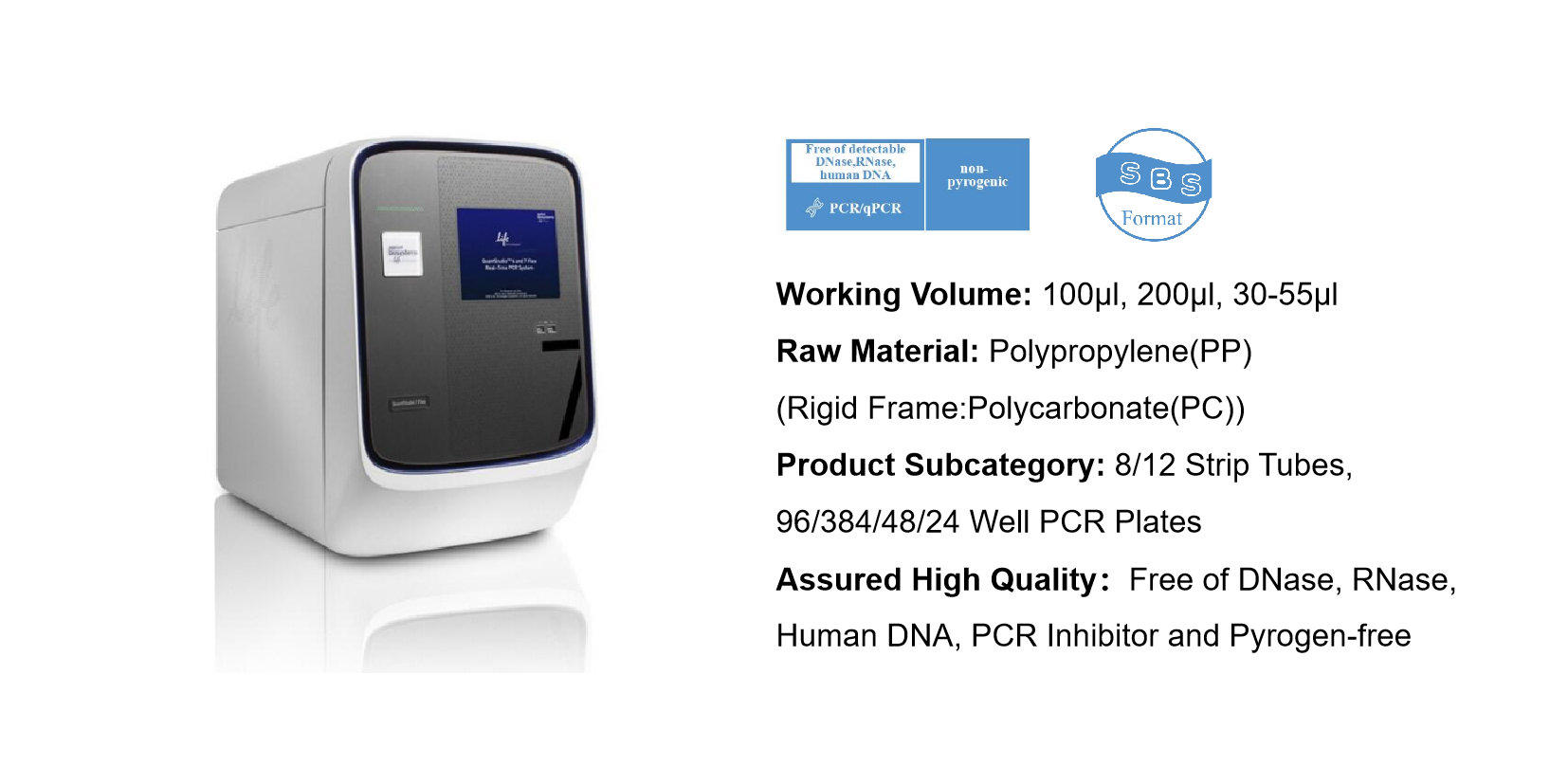 ABI QuantStudio™ 7 Flex Real-Time PCR System Adaptive Consumables ...