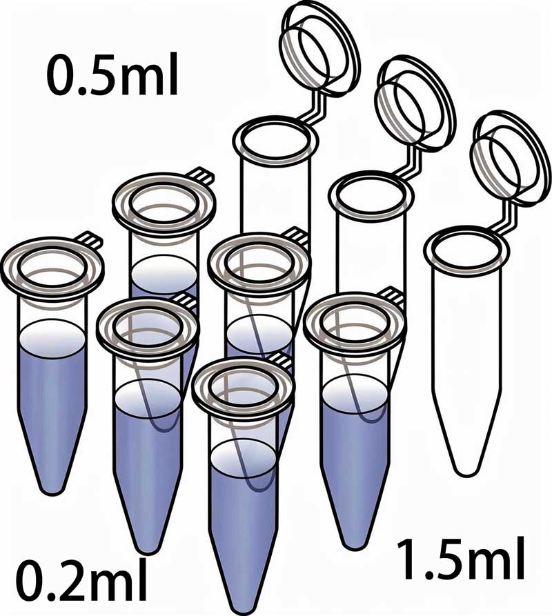 Why do different types of PCR require varying PCR tube dimensions?