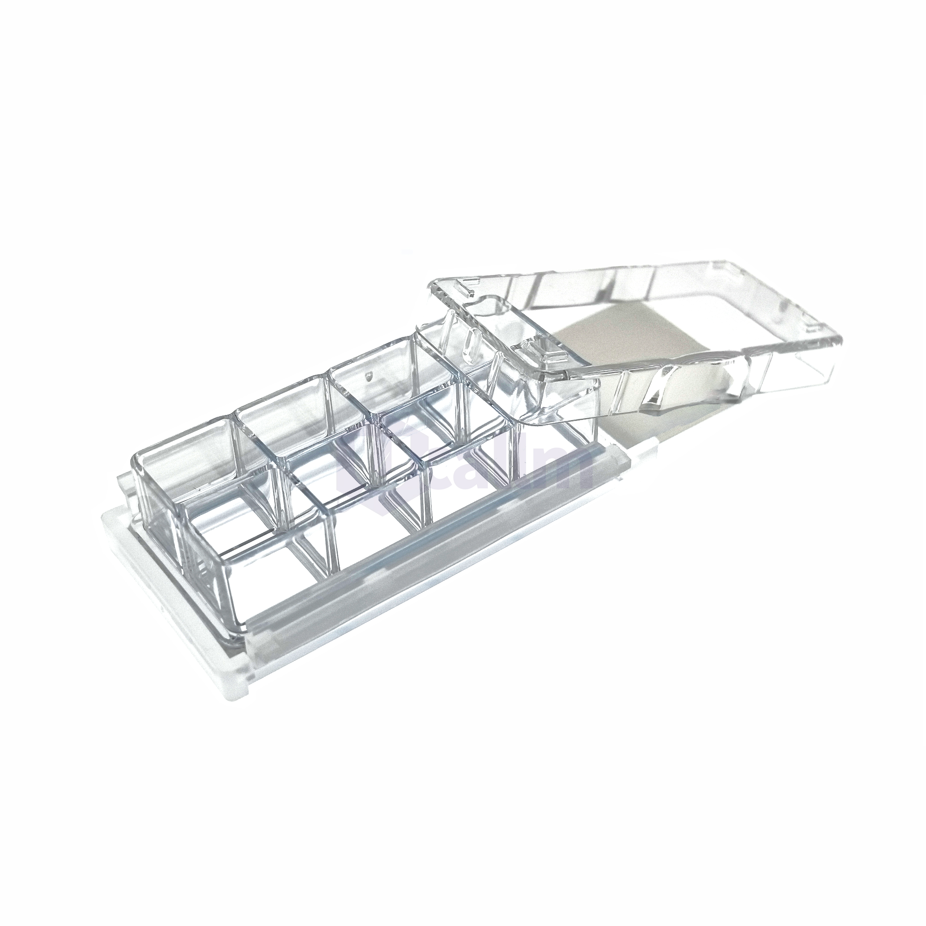 how many cells to plate in 8 well chamber slide