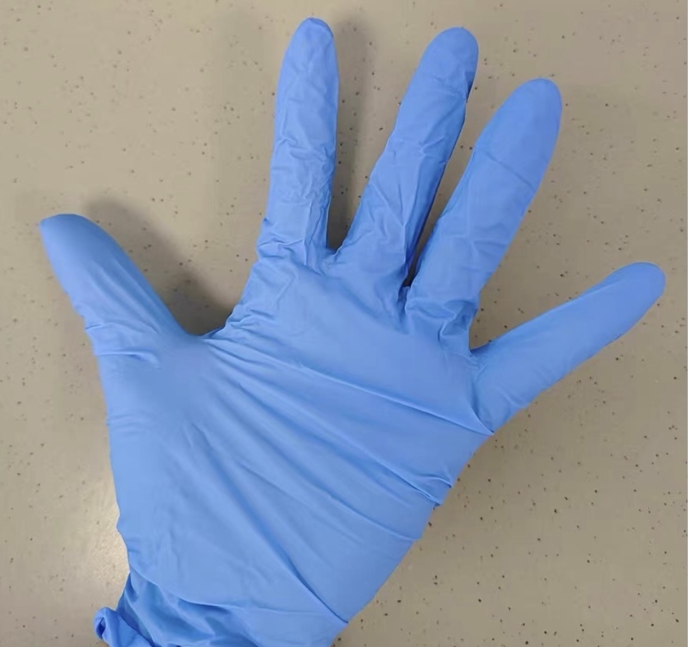 What are the common types of biological laboratory science gloves?